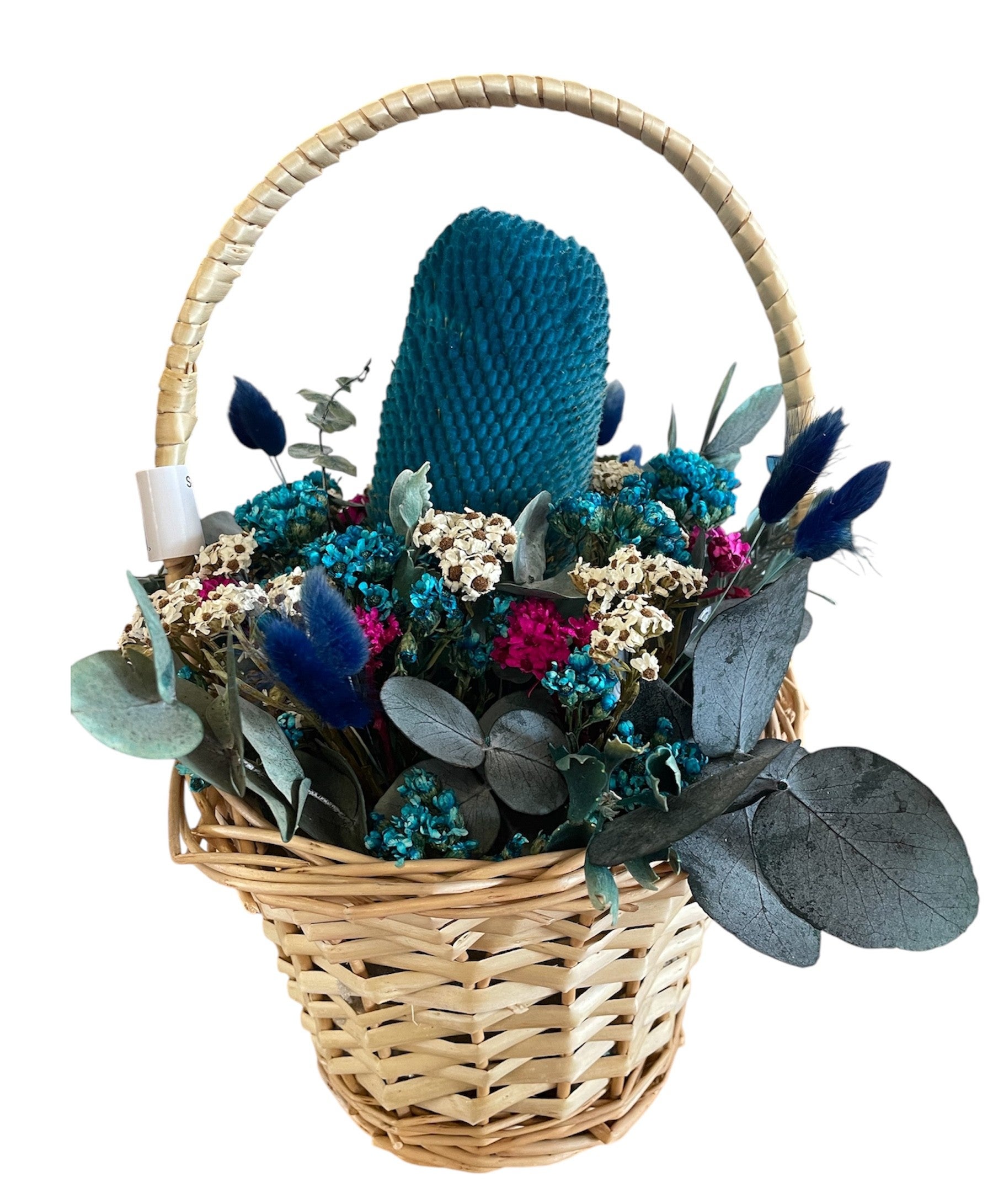 Native Arrangement Wicker Baskets - Variety of colours | Boxes Bouquets ...
